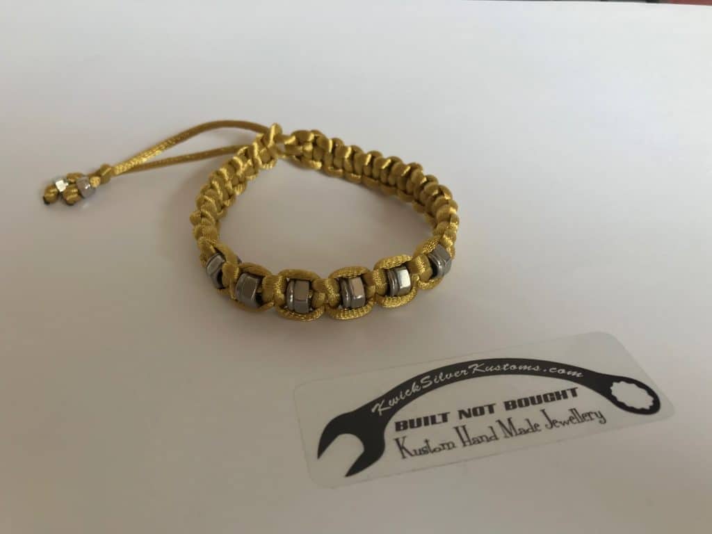 "Nutlet" the original friendship bracelet - Kwicksilver Kustoms